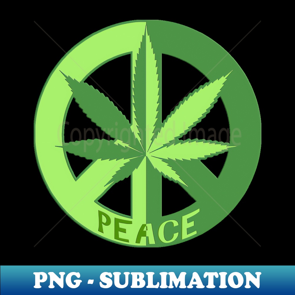 Peace Sign - High-Resolution PNG Sublimation File | Inspire Uplift