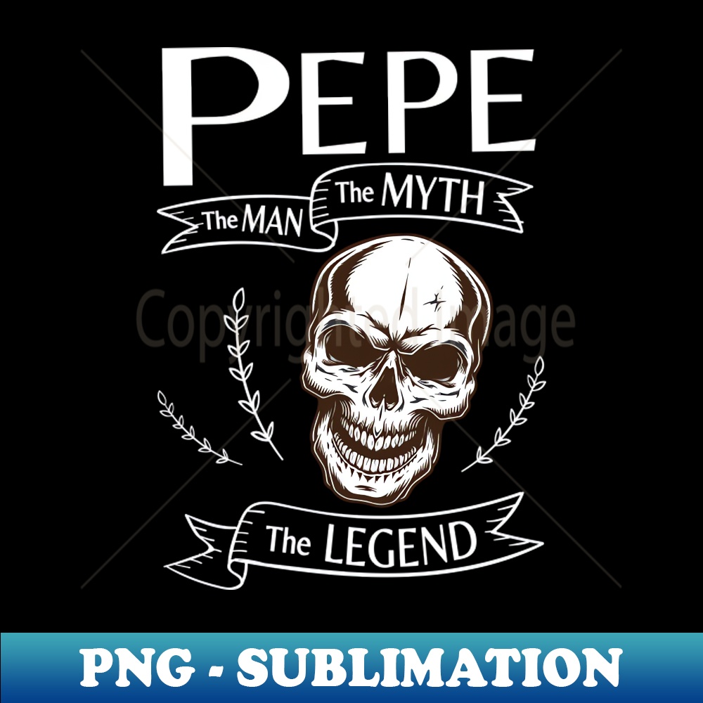Pepe The Man The Myth The Legend Happy Father Halloween Day | Inspire ...