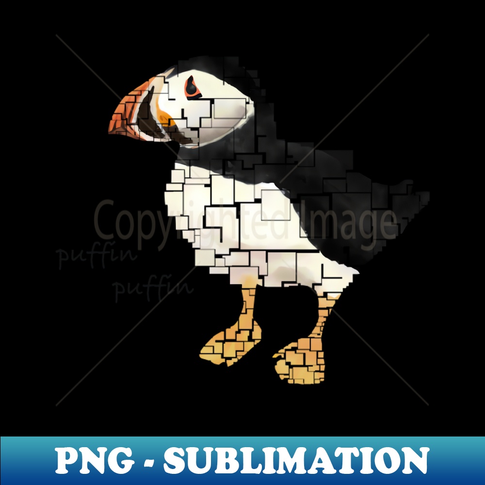 puffin design - Instant PNG Sublimation Download | Inspire Uplift