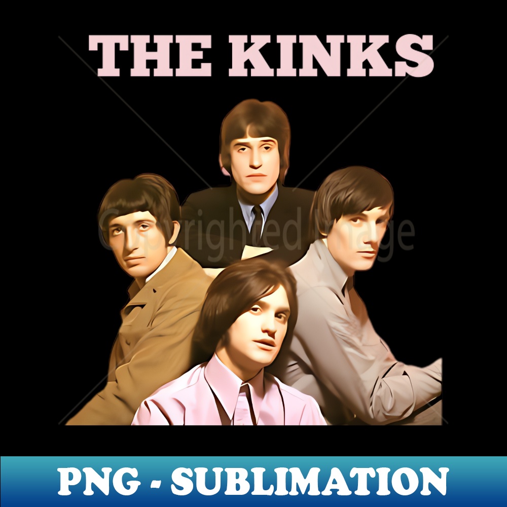 The Kinks Colage - PNG Transparent Sublimation Design | Inspire Uplift