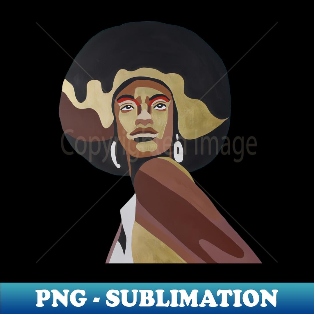 African Queen - PNG Transparent Sublimation File | Inspire Uplift
