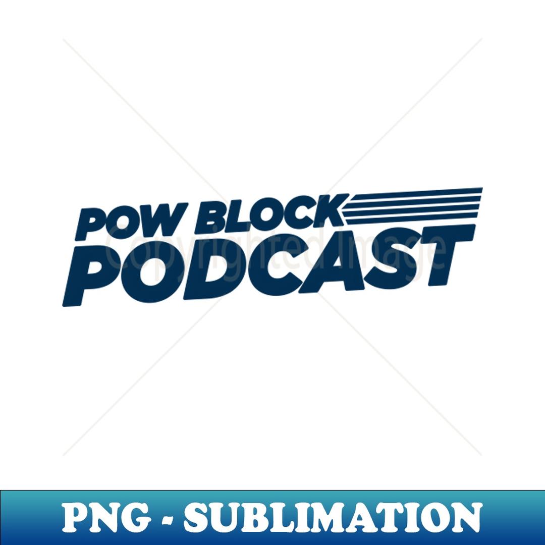 Pow Block Podcast NP 2024 Logo (Navy Blue) - Special Edition | Inspire ...