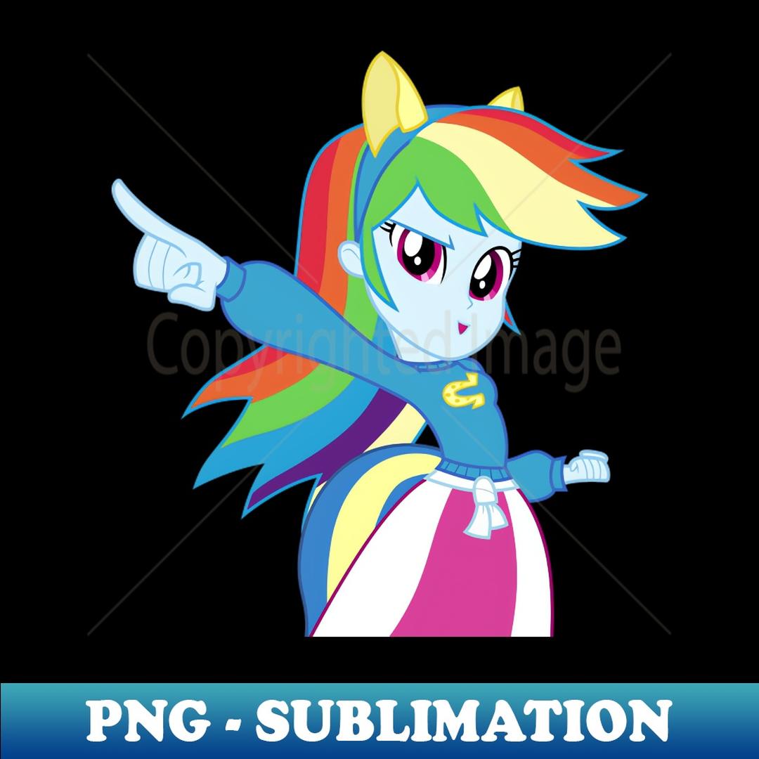 Rainbow Dash make a change - Artistic Sublimation Digital Fi | Inspire ...