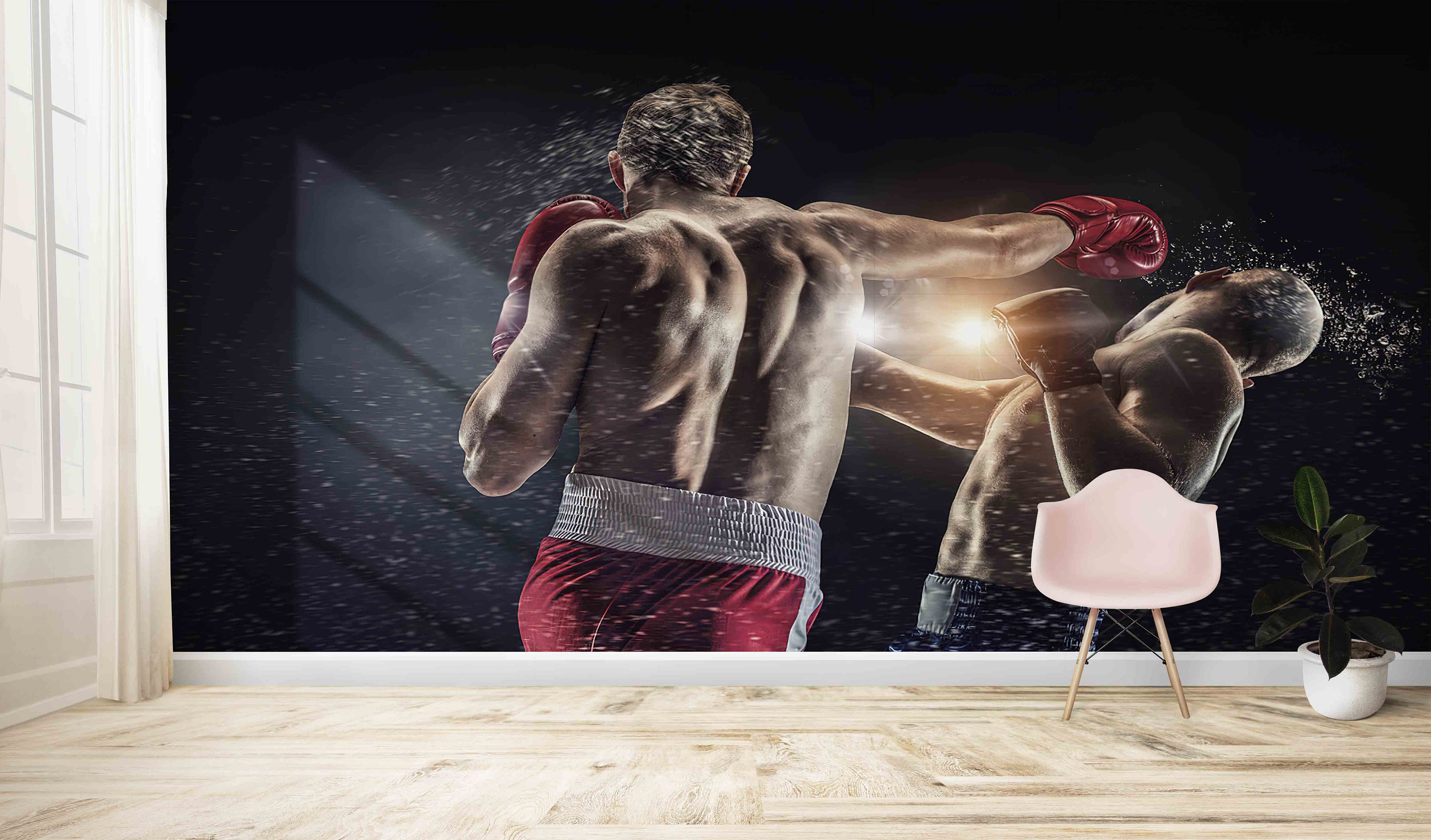 Man Cave Wall Paper,Gym Mural,Paper Wall ArtCustom Wall Pape | Inspire ...