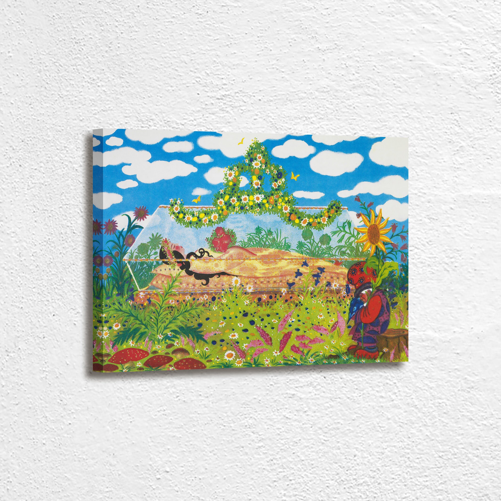 Snow White Fairy Tales Painting, Grimm's Fairy Tales, Wanda | Inspire ...