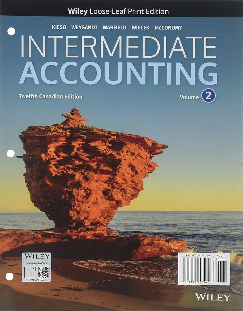 Solutions Manual For Intermediate Accounting Volume 2 13th Inspire