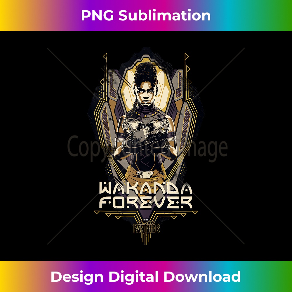 Marvel Black Panther Wakanda Forever Shuri Artsy Portrait Ta - Inspire ...