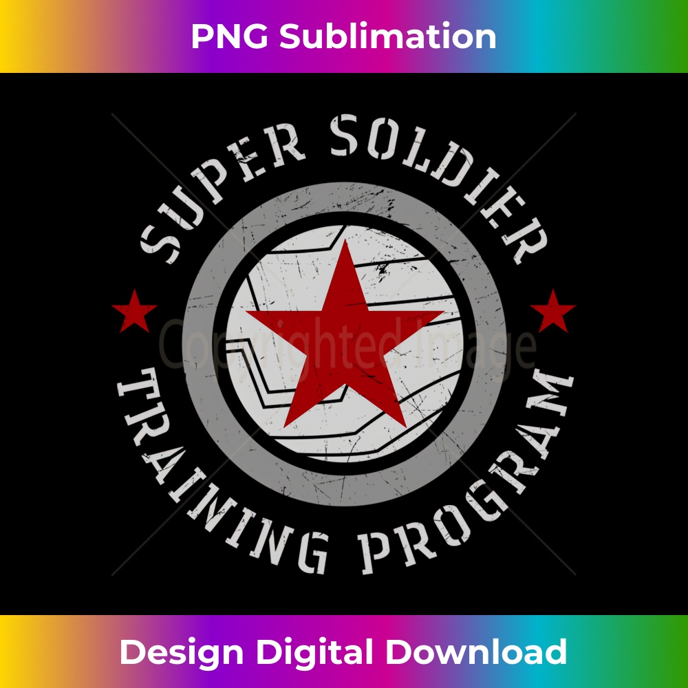 Marvel Winter Soldier Super Soldier Training Program Long Sl | Inspire ...