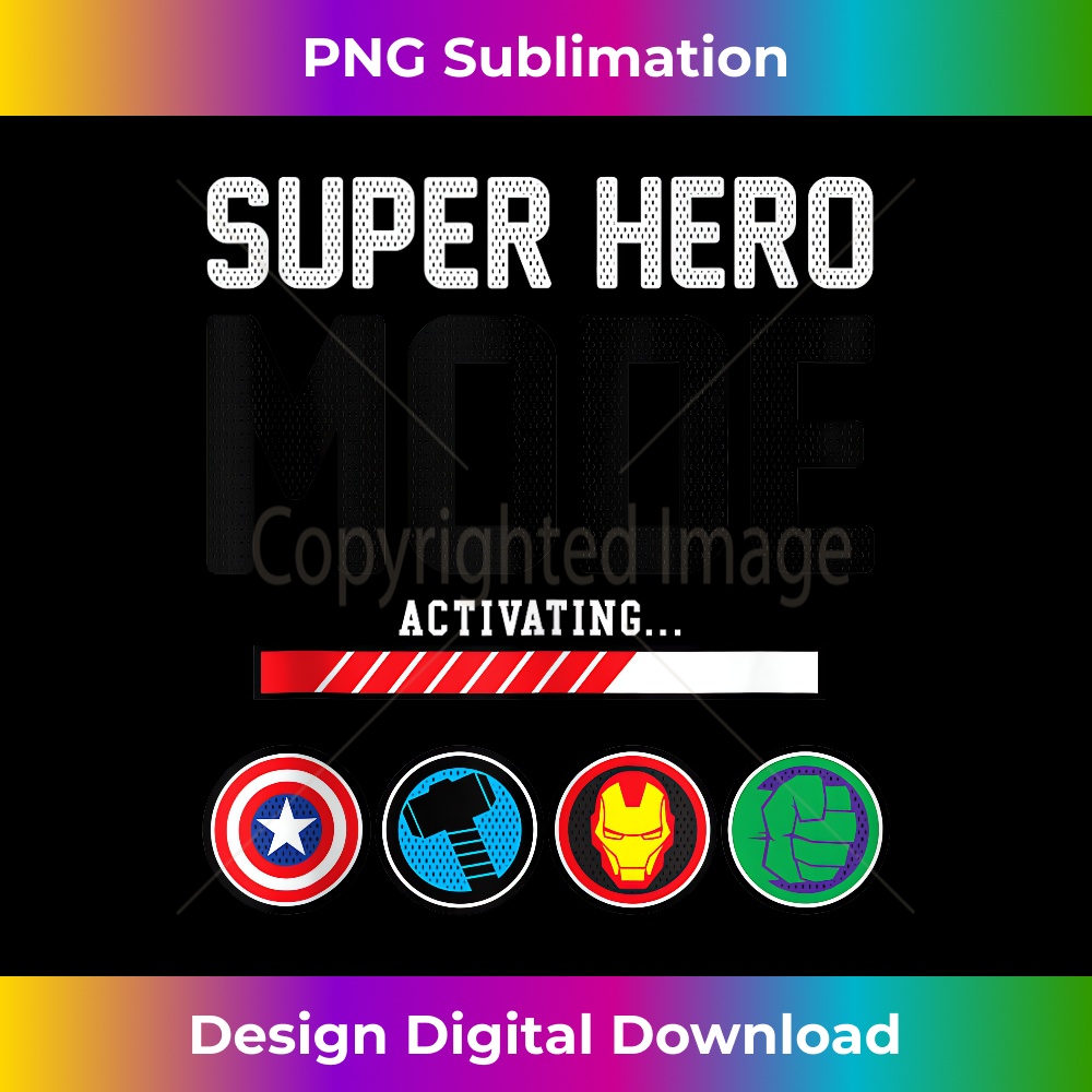 Marvel Avengers Super Hero Mode Activating Hero Symbols Tank | Inspire ...