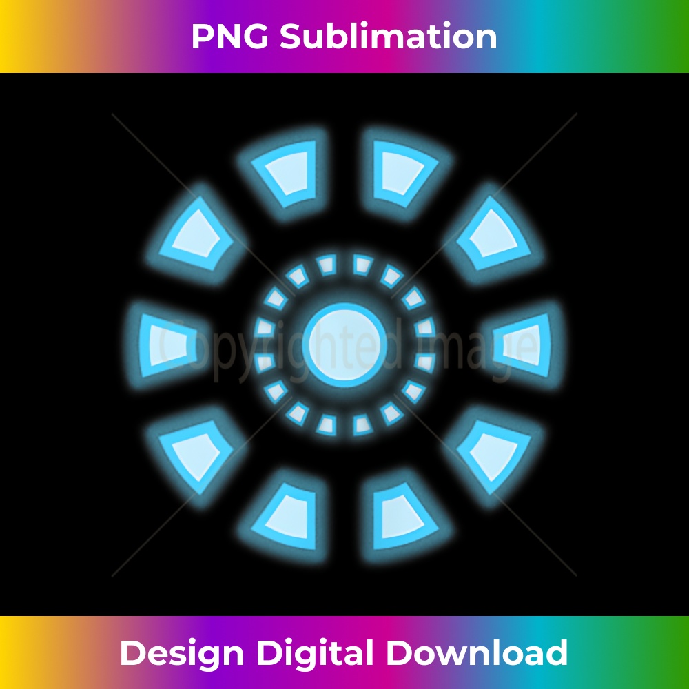 Marvel Studios Iron Man Tony Stark Arc Reactor Classic Tank - Inspire ...