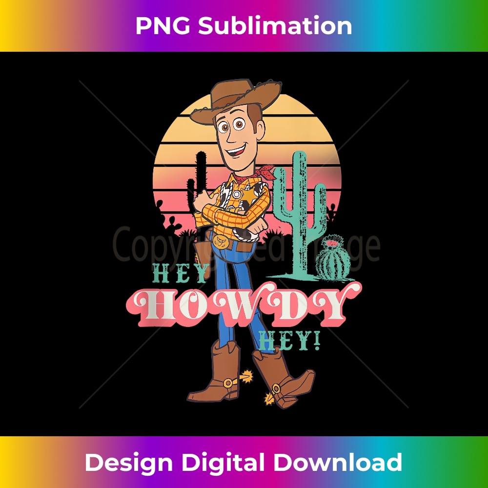 Disney Pixar Toy Story 4 Woody Hey Howdy Hey Retro Portrait - Inspire ...