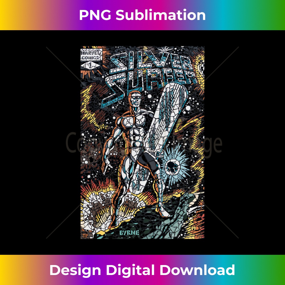 Marvel Silver Surfer Black Shattered Mosaic Variant Cover #1 | Inspire ...