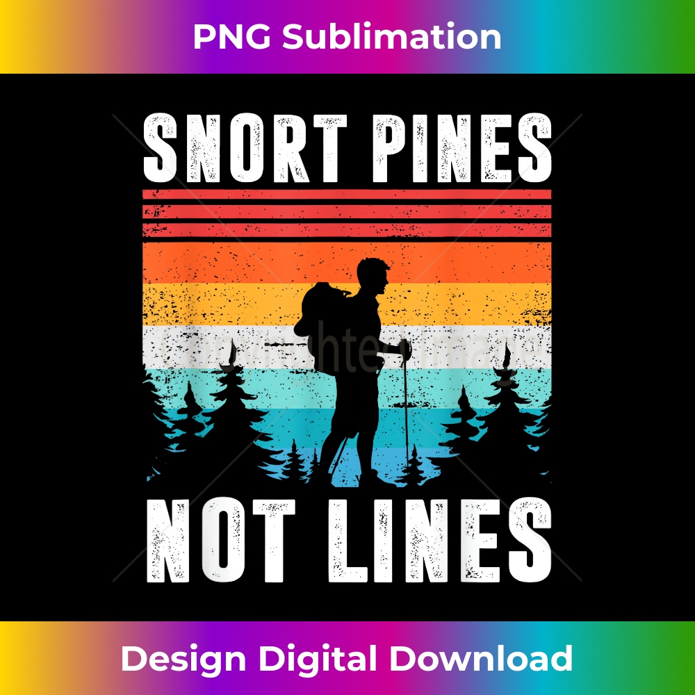 Snort Pines Not Lines Funny Scouting Camping - Sophisticated | Inspire ...