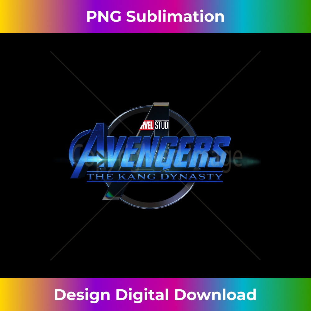 Marvel Studios Avengers The Kang Dynasty MCU Movie Logo Long | Inspire ...
