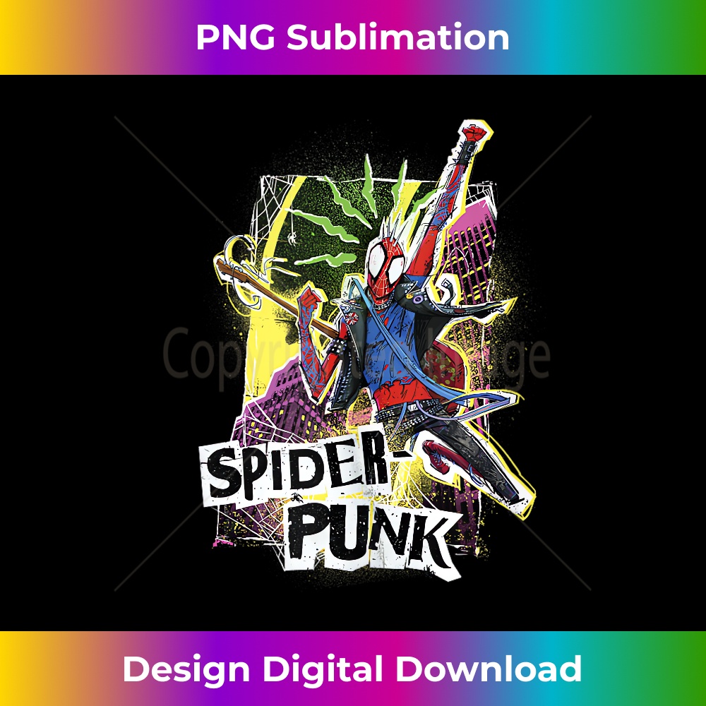 Marvel Spider Man Across The Spider Verse Part 1 Punk Poster Inspire Uplift