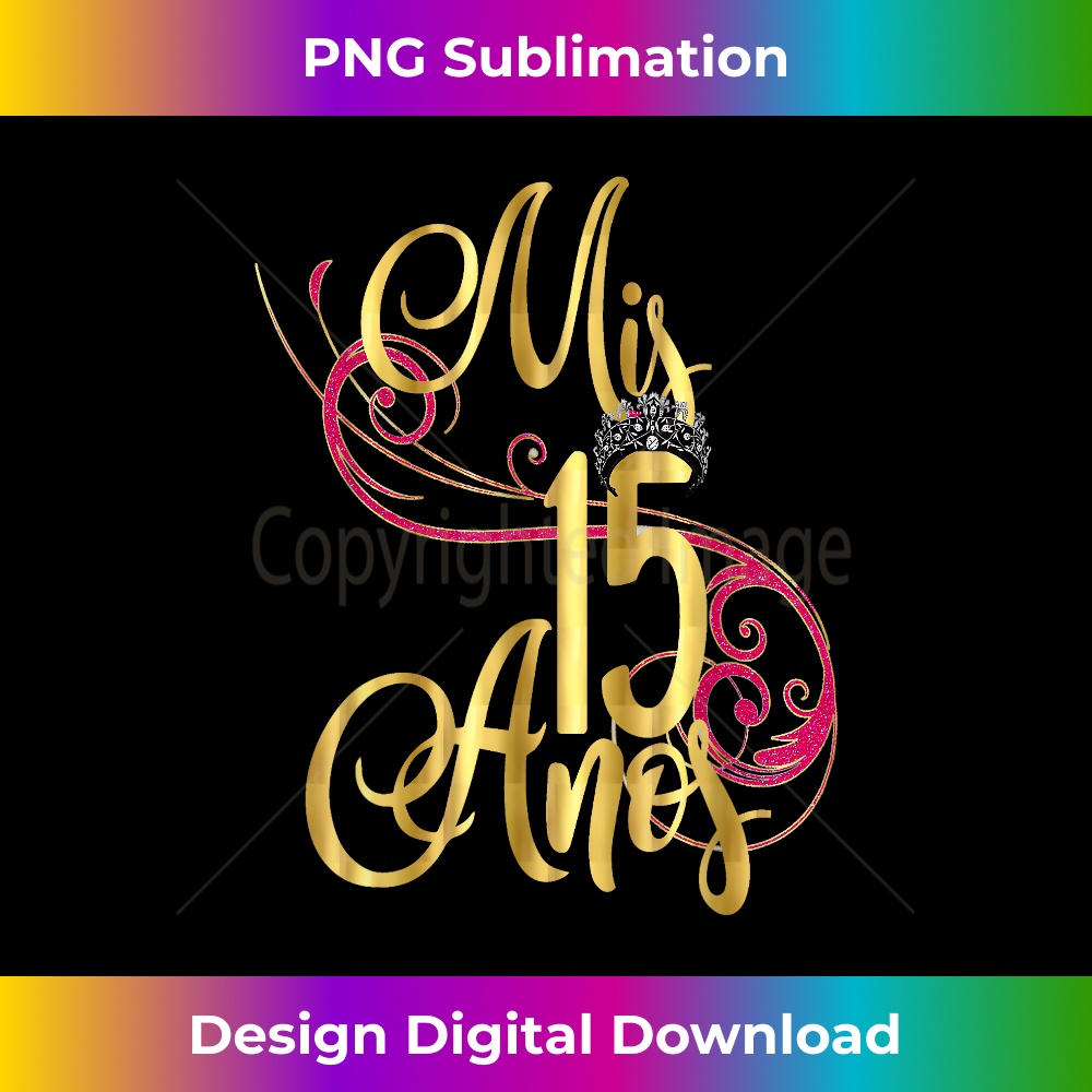 Quinceanera Mis Anos Birthday 15th 15 Fifteen - Minimalist S | Inspire ...