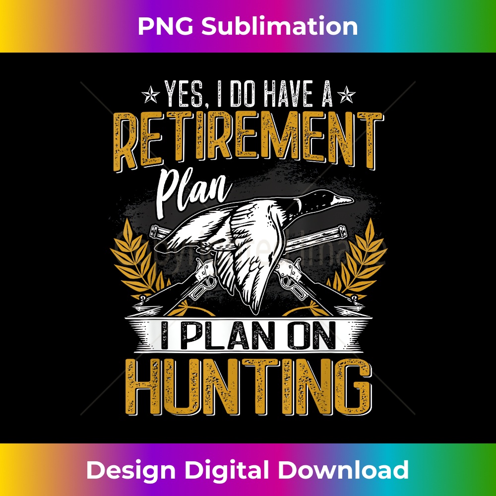 Funny Retirement Plan Hunting Lover Graphic for Duck Hunters | Inspire ...
