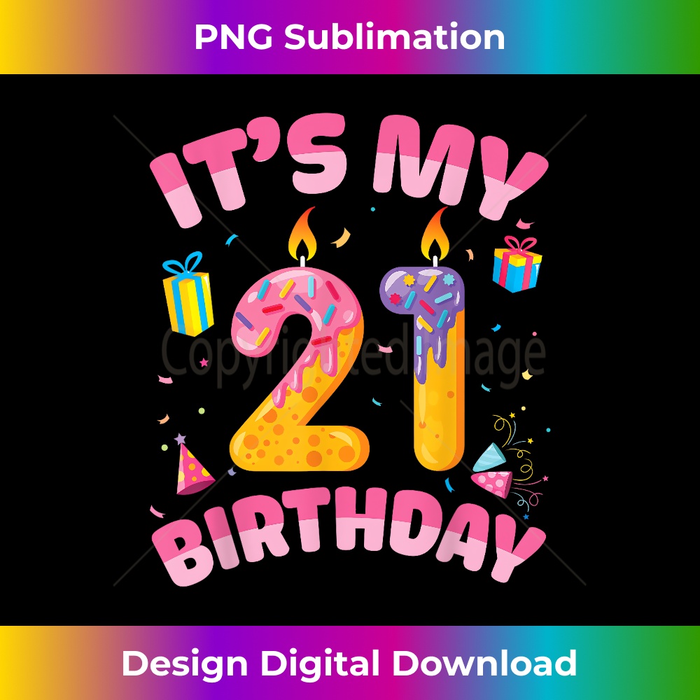 Candle Presents It's My 21 Years Old Birthday Happy 21st Day | Inspire ...