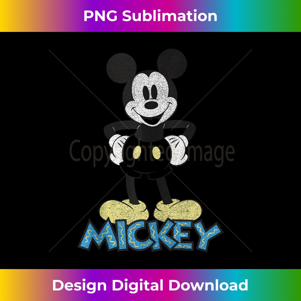 Disney Mickey And Friends Mickey Mouse 90's Style Portrait T | Inspire ...