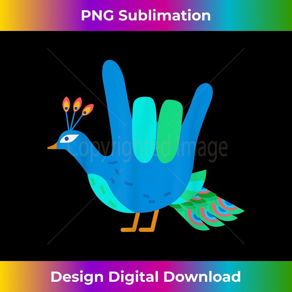 American Sign Language I Love You Ostrich Gift Kids - Bohemi - Inspire ...