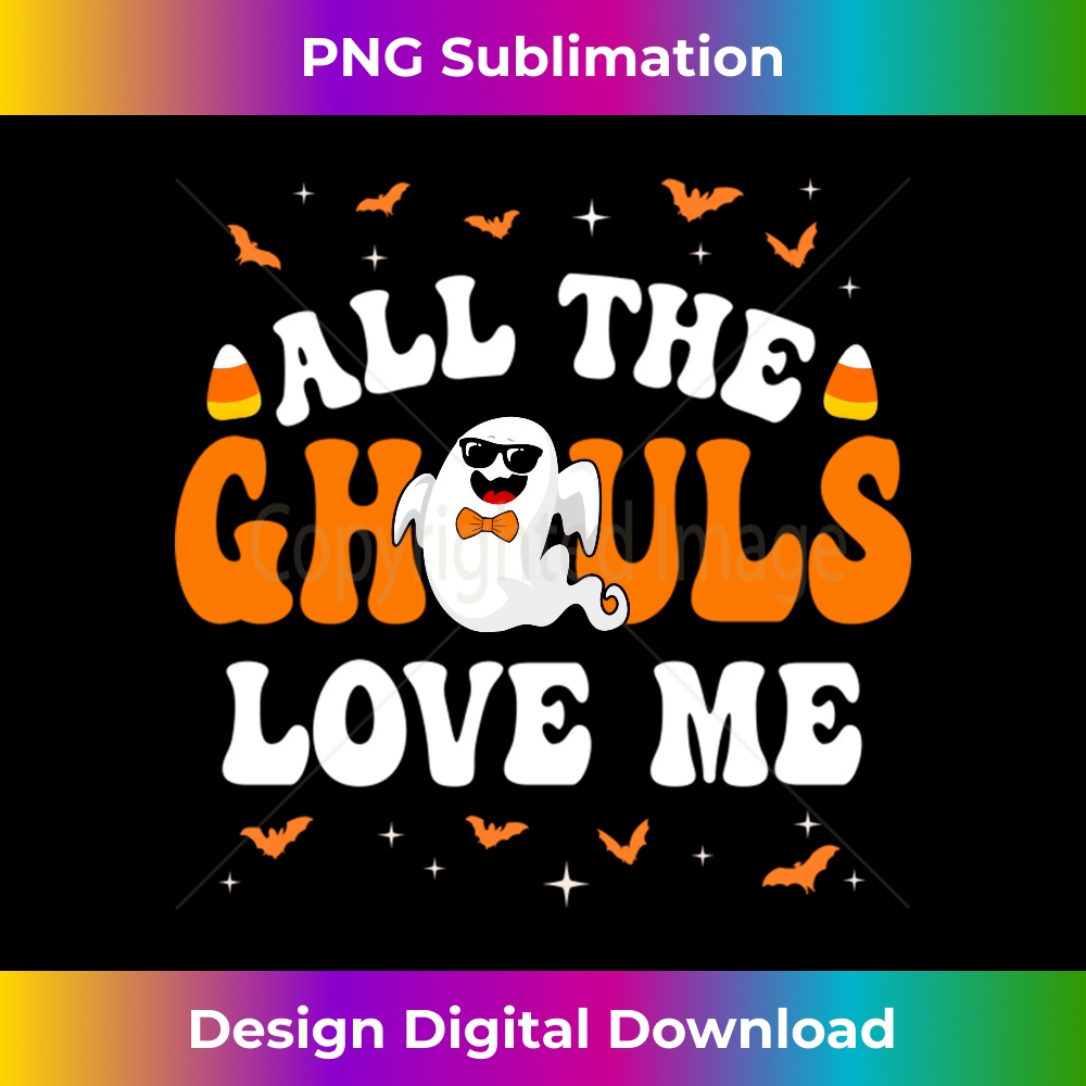 Groovy All The Ghouls Love Me Halloween Costume Boy Kids Lon | Inspire ...