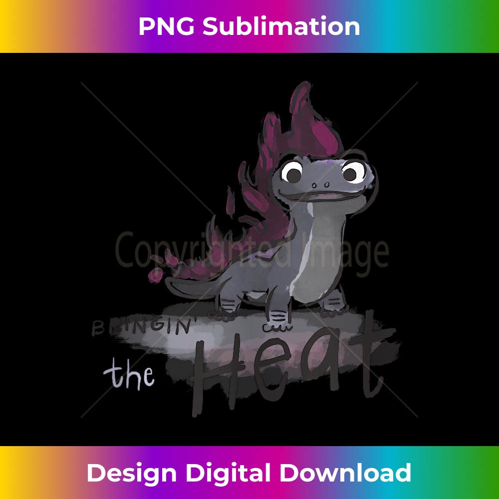 Disney Frozen Bruni Bringing The Heat Outline Pastel Poster | Inspire ...