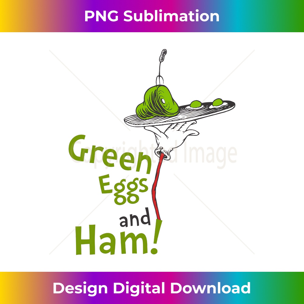 Dr. Seuss Green Eggs and Ham Title Long Sleeve - Eco-Friendl - Inspire ...