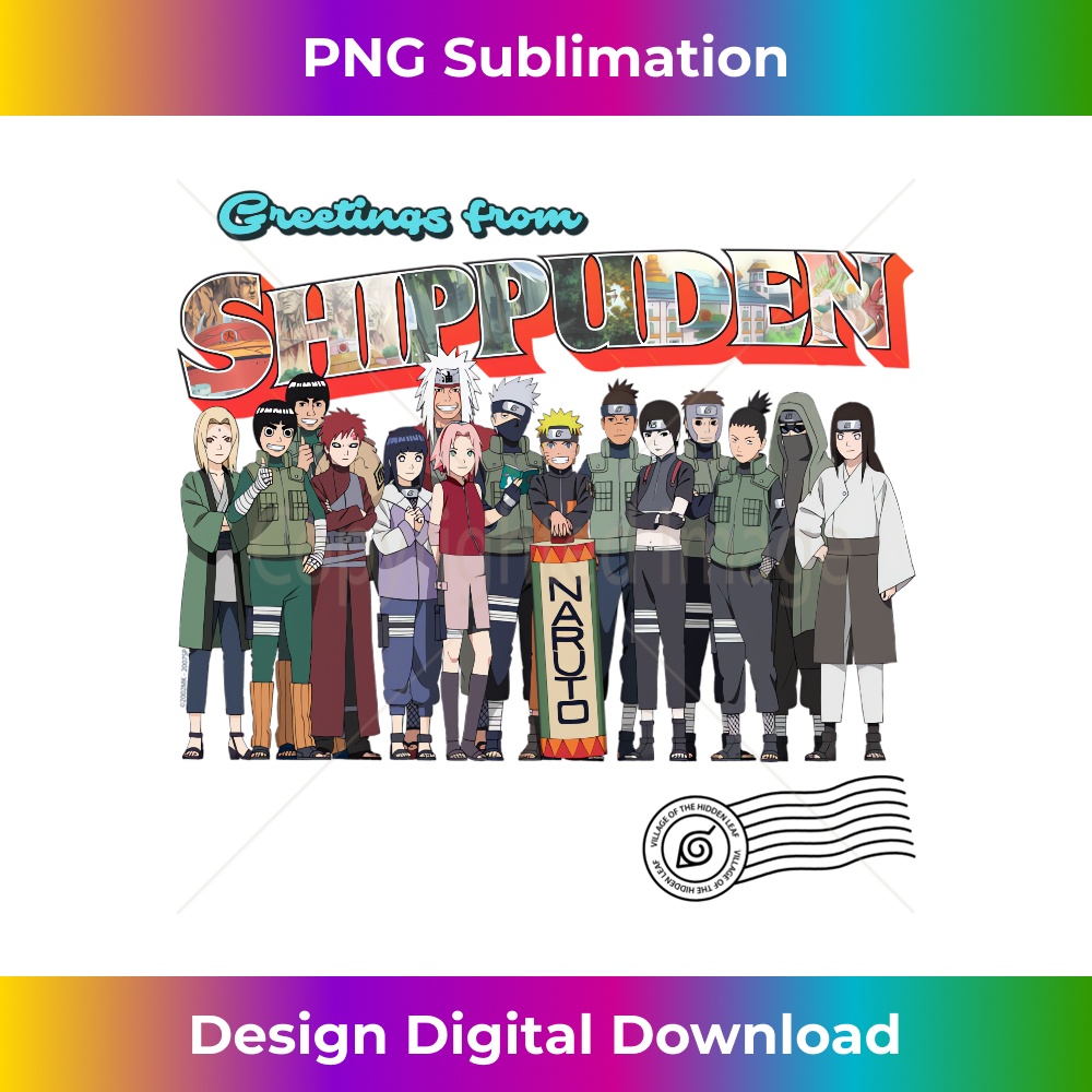 Naruto Shippuden Greetings from Hidden Leaf Long Sleeve - Ec | Inspire ...