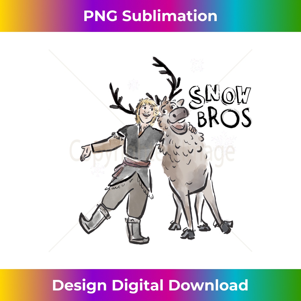 Disney Frozen Kristoff Sven Smiling Snow Bros Chest Portrait | Inspire ...