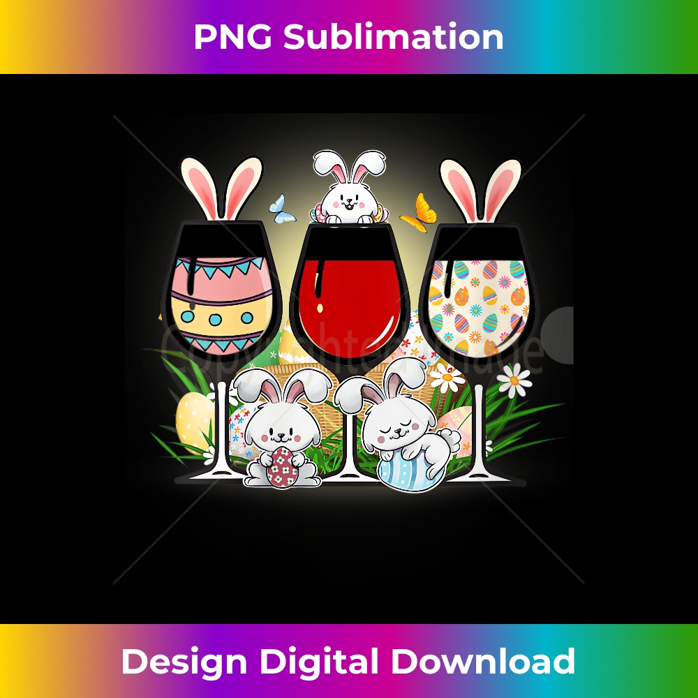 Womens Floral Wine Glasses Easter Bunny Ears Rabbit Alcohol | Inspire ...