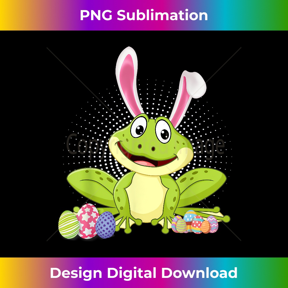 Easter Bunny Frog Funny Easter Frog - Bohemian Sublimation D - Inspire ...