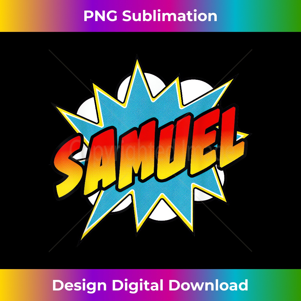 Boys Samuel Comic Book Superhero Name - Deluxe PNG Sublimati | Inspire ...