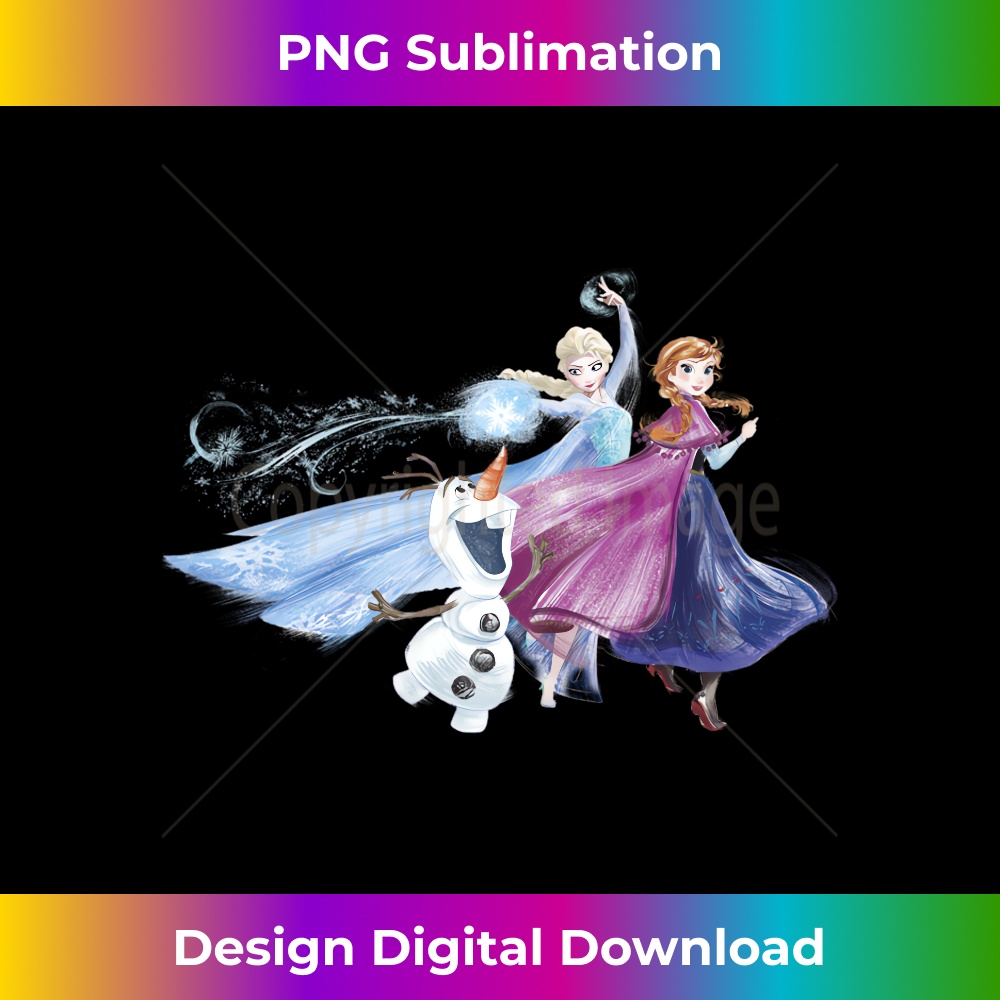 Disney Frozen Elsa & Anna Let It Go Magic Group Portrait Lon | Inspire ...