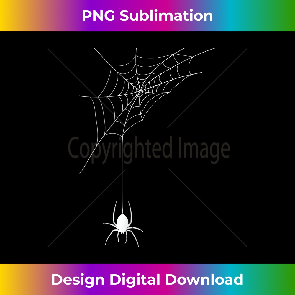 Womens Halloween Spider Web Graphic V-Neck - Timeless PNG Su | Inspire ...