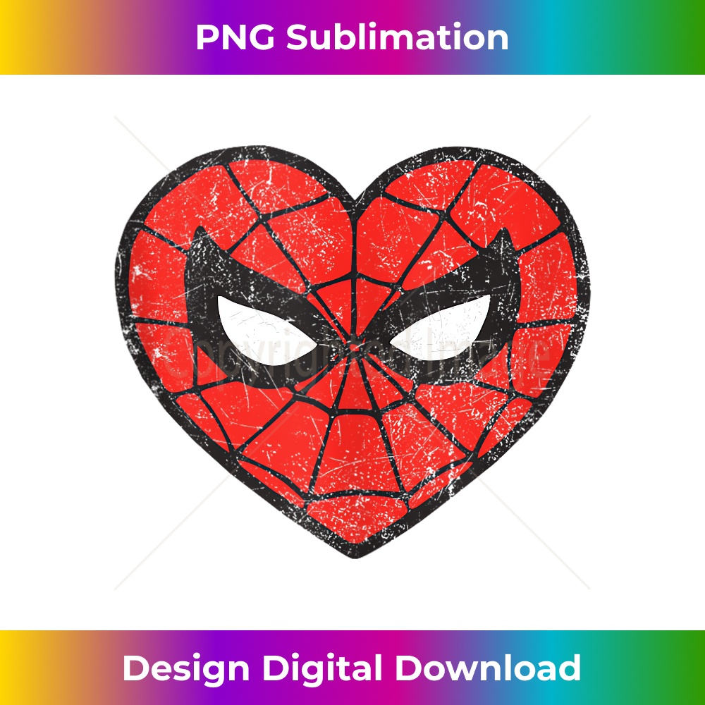 Marvel Spider-Man Heart Tank Top - Sophisticated PNG Sublima - Inspire ...