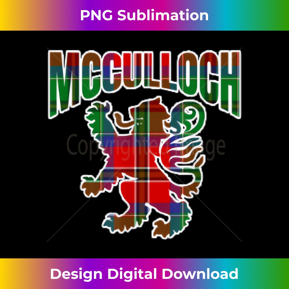 McCulloch Clan Kilt Tartan Lion Namesake Scottish - Sleek Su | Inspire ...