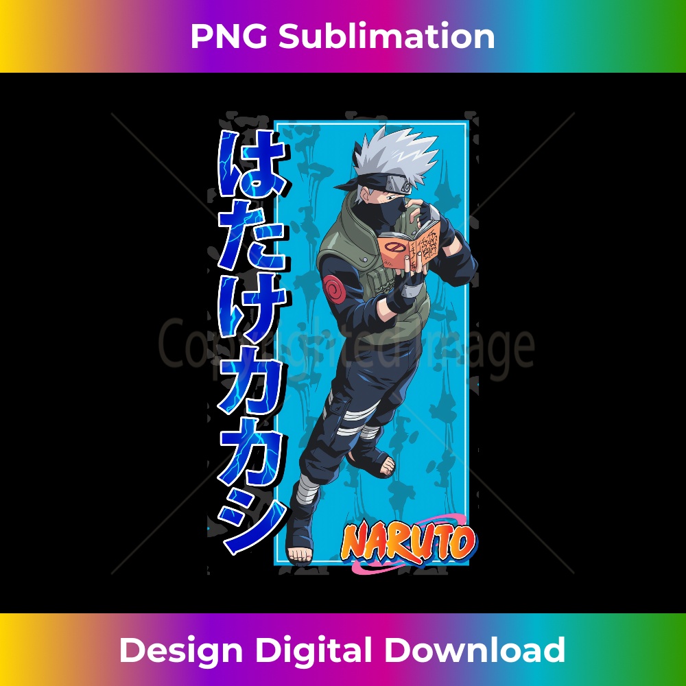 Naruto Classic Kakashi Reading A Book Long Sleeve - Futurist | Inspire ...