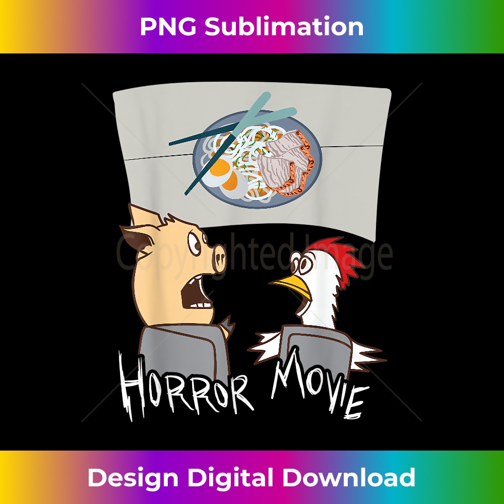 Pig Chicken Horror Movie Ironic Funny Animal - Sleek Sublima | Inspire ...