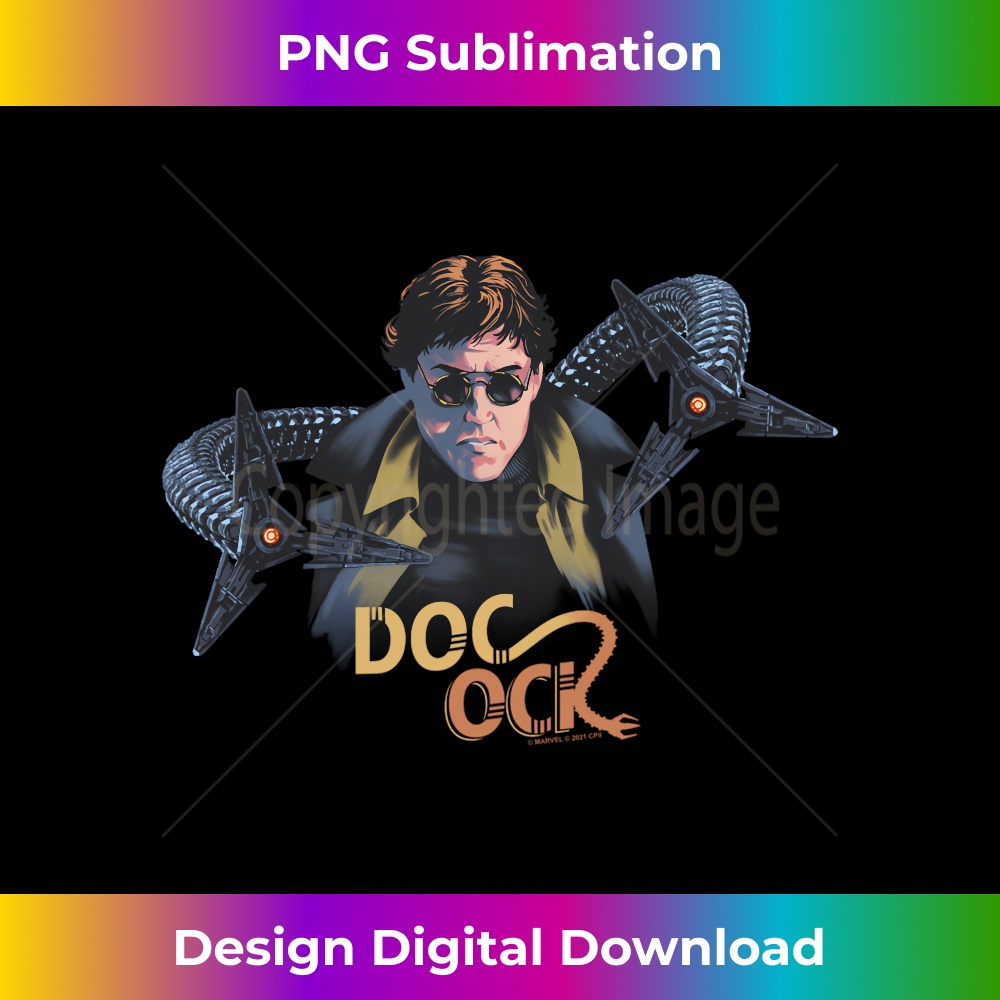 Marvel Spider-Man No Way Home Doc Ock Comic Art Long Sleeve - Inspire Uplift