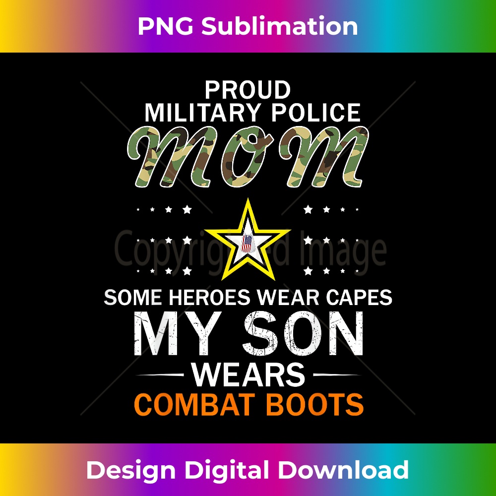 My Son Wears Combat Boots-Proud MP Military Police Mom Army | Inspire ...