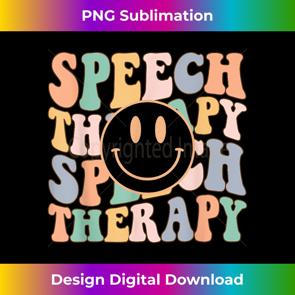 Speech Therapy Retro groovy retro SLP Speech Pathologist - C | Inspire ...