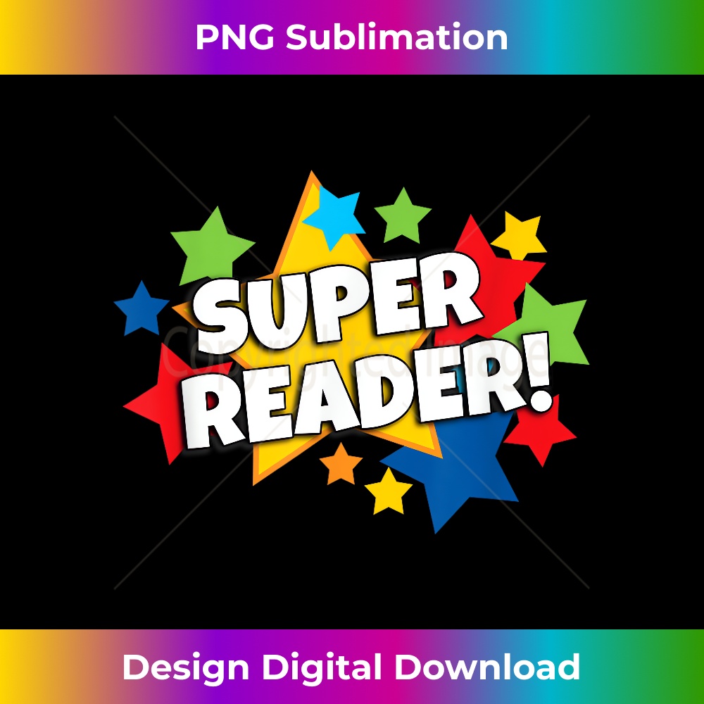 Star Reader Super Reader T Kids Reading Award - Vibrant Subl | Inspire ...