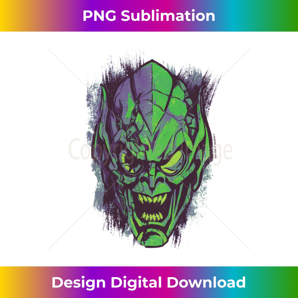 Marvel Spider-Man No Way Home Green Goblin Broken Mask Long | Inspire ...