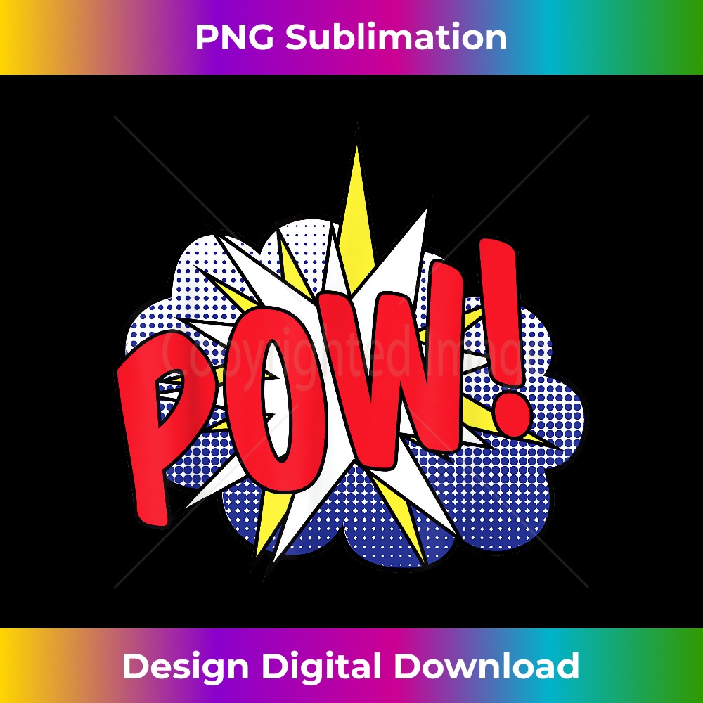 POW! Comic Book Superhero Speech Bubble - Contemporary PNG S | Inspire ...