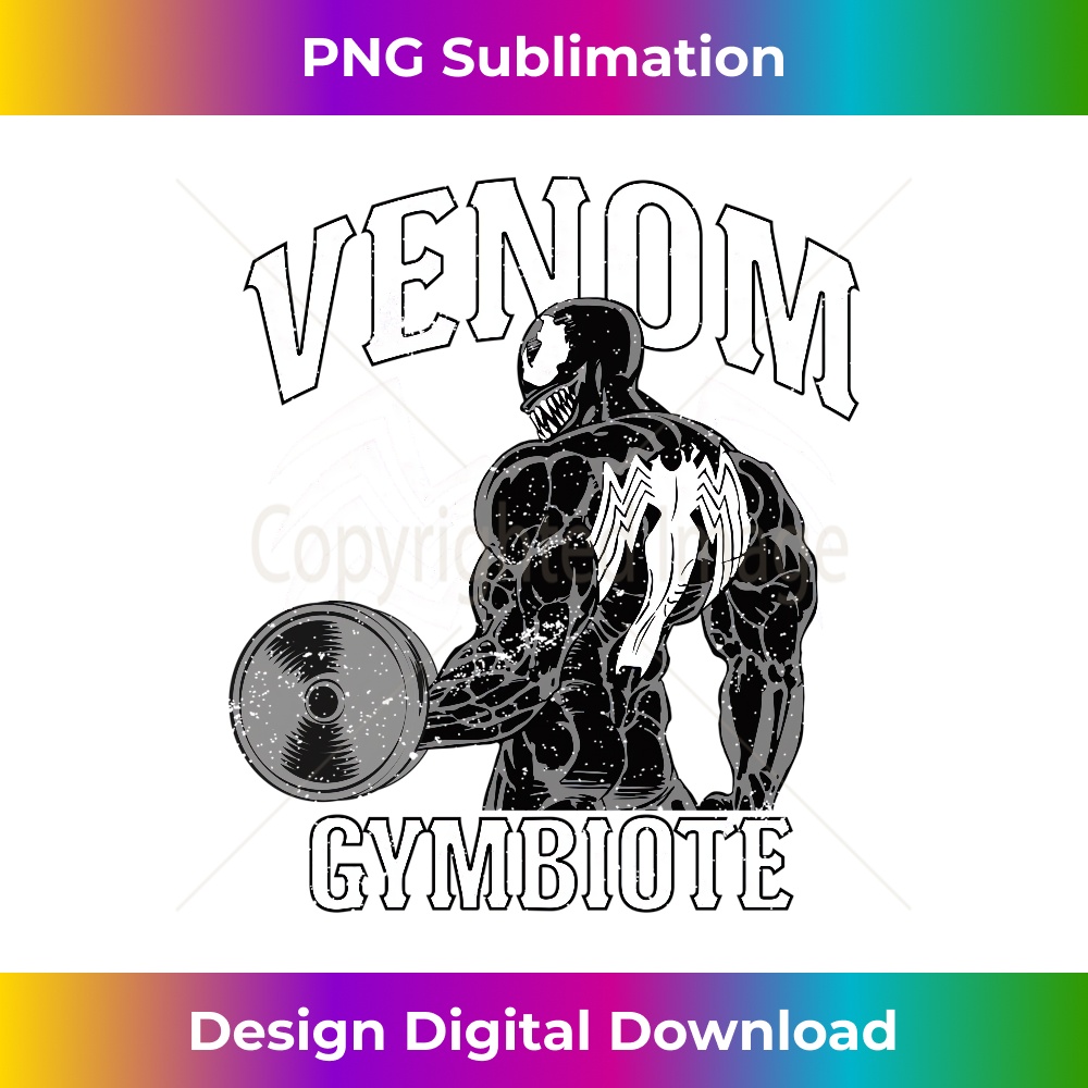 Marvel Venom Gymbiote Workout Long Sleeve - Futuristic PNG S | Inspire ...