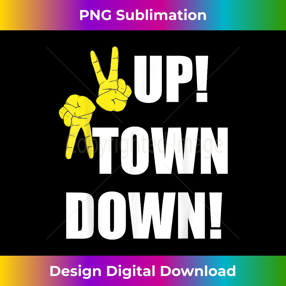 Peace Up A-Town Down - Innovative PNG Sublimation Design - P - Inspire ...