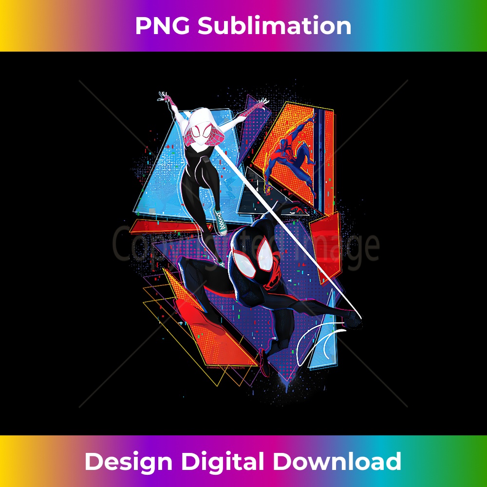 Marvel Spider-Man Across the Spider-Verse Three Spiders Tank | Inspire ...