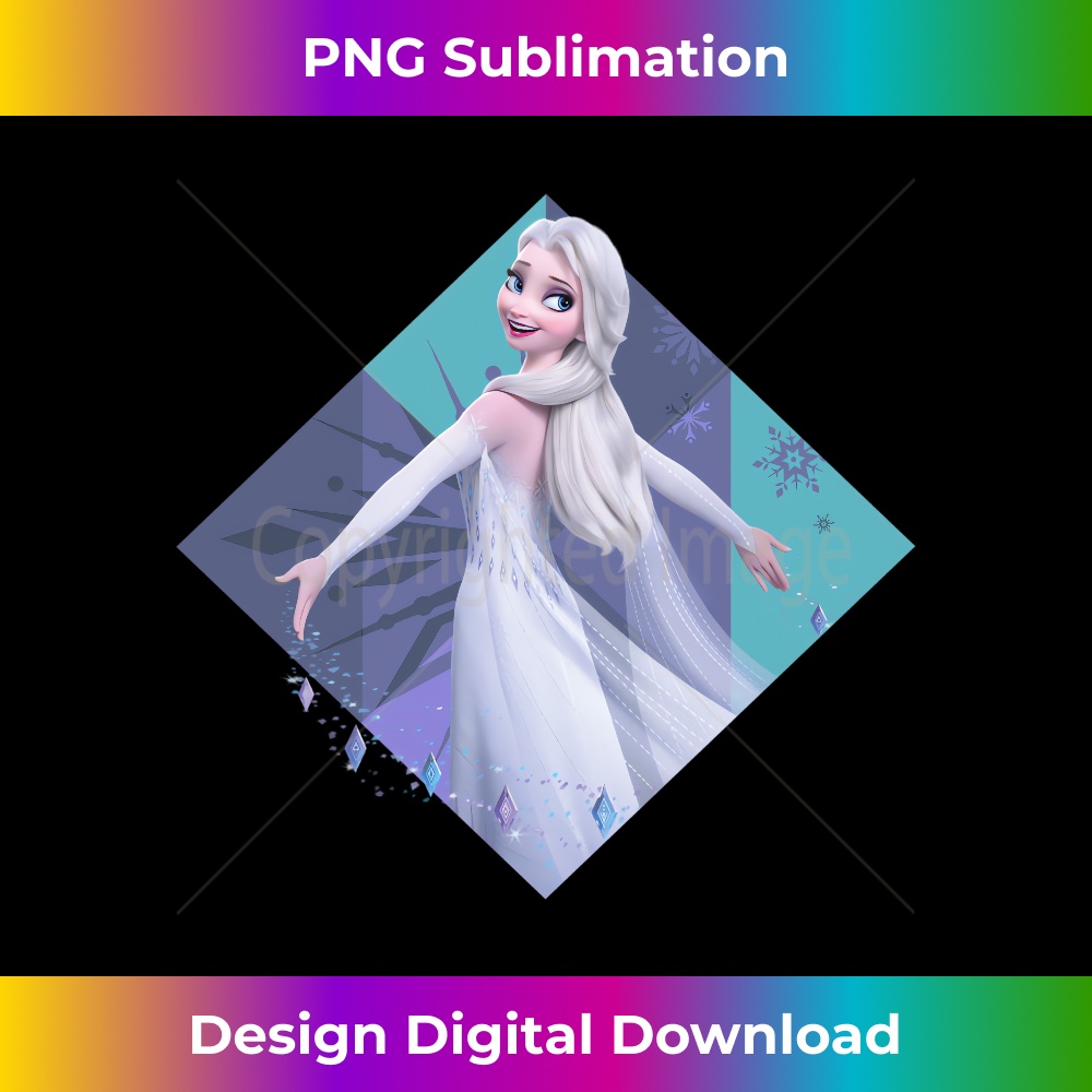 Disney Frozen 2 Snow Queen Elsa Fifth Spirit Snowflake Long | Inspire ...