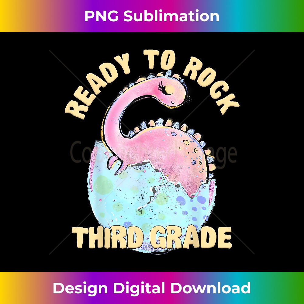 3rd Grade Girl Dinosaur Pink Dino Egg First Day School - Urb | Inspire ...
