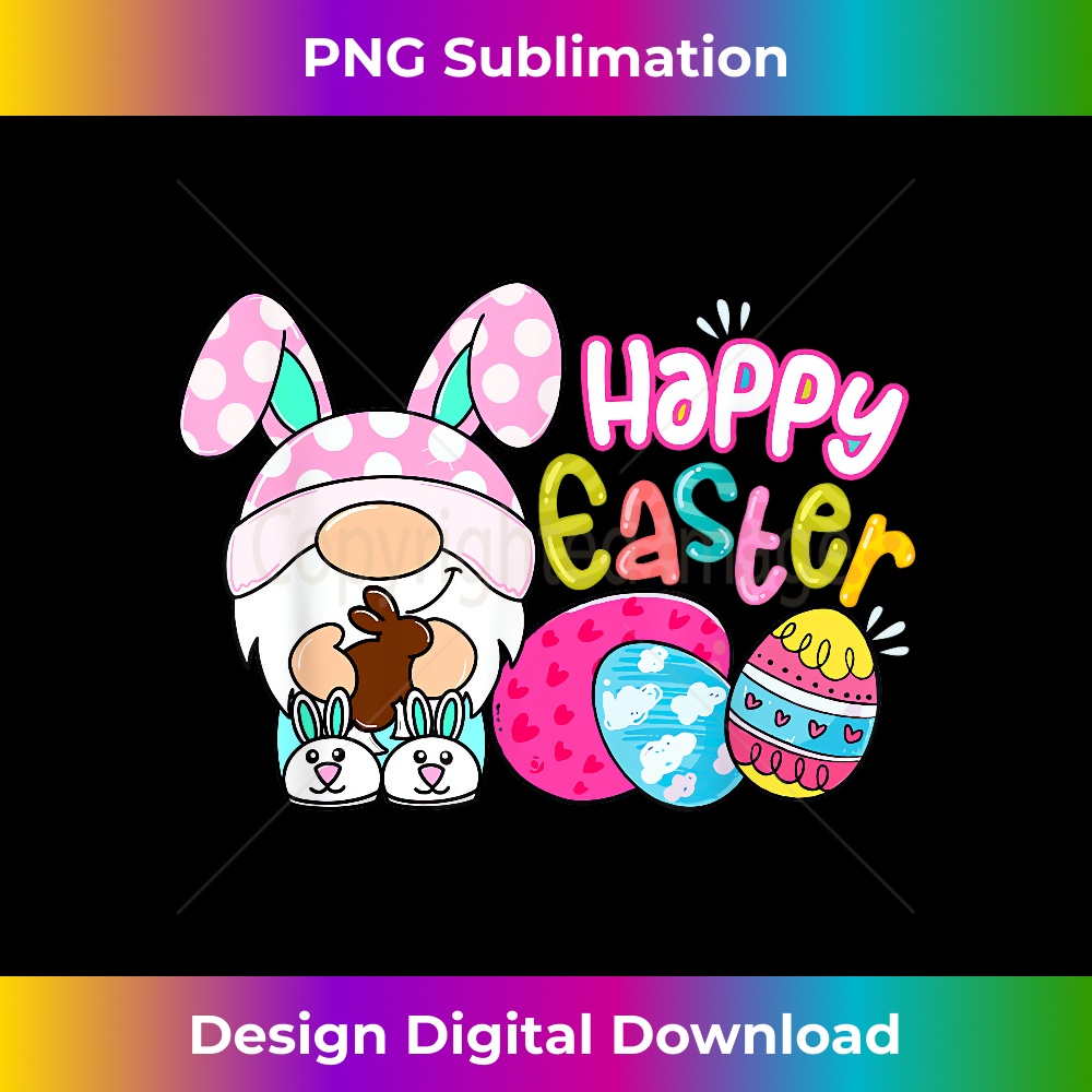 Bunny Gnome Hug Easter Eggs Hunting Happy Easter Day Gift - | Inspire ...